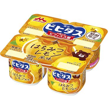 おうちでイオン イオンネットスーパー 森永乳業 ビヒダスBB536 はちみつレモン風味 75g×4ポット