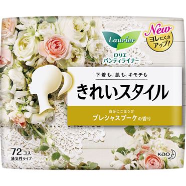 おうちでイオン イオンネットスーパー 花王 ロリエ きれいスタイル プレシャスブーケの香り 72コ入