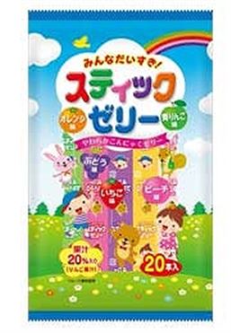 おうちでイオン イオンネットスーパー リボン みんなだいすき！スティックゼリー 20本入り