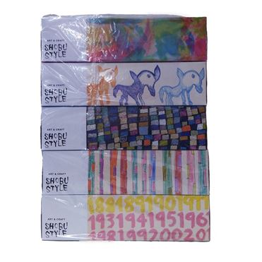 おうちでイオン イオンネットスーパー エイトワン SHOBU STYLE BOXティッシュ 300枚（150組）×5個パック