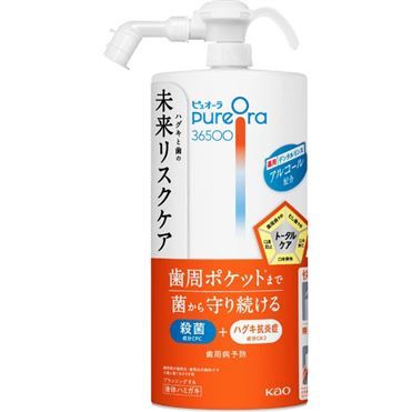 おうちでイオン イオンネットスーパー 花王 PureOra（ピュオーラ）36500 薬用トータルケアデンタルリンス アルコール 本体 800ml