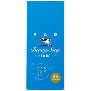 おうちでイオン イオンネットスーパー 牛乳石鹸 カウブランド 青箱 85g×6個入